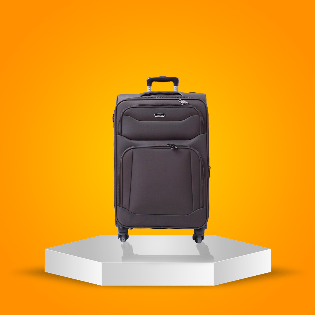 TROLLEY CASE M-122A Coffee - Max Bag World | Online Bag Store in Bangladesh
